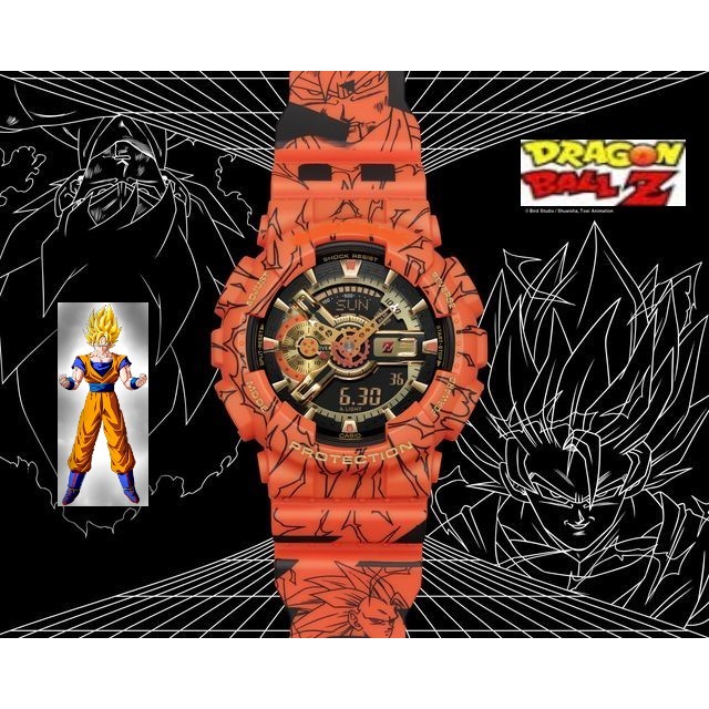 Dragon Ball Z Relógio Homens Adulto Watch LED Limited Edition | Shopee ...