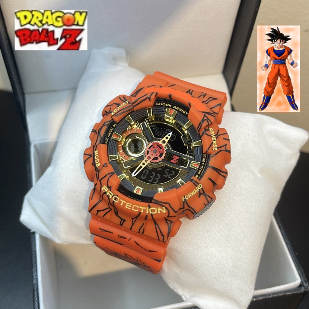 Original Homem ANIME FULL Relógio Dragon Ball Z Lâmpada Otomática ...