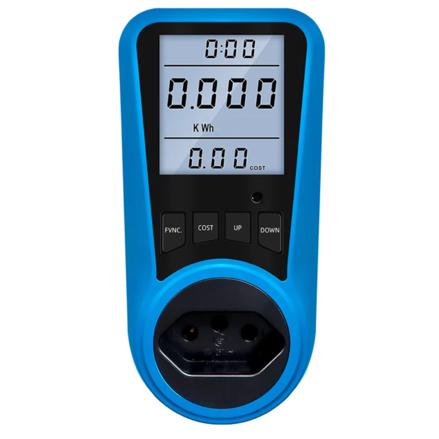 Wattímetro Voltímetro Digital Medidor Energia Br 127 220v 10a 16a | Shopee Brasil