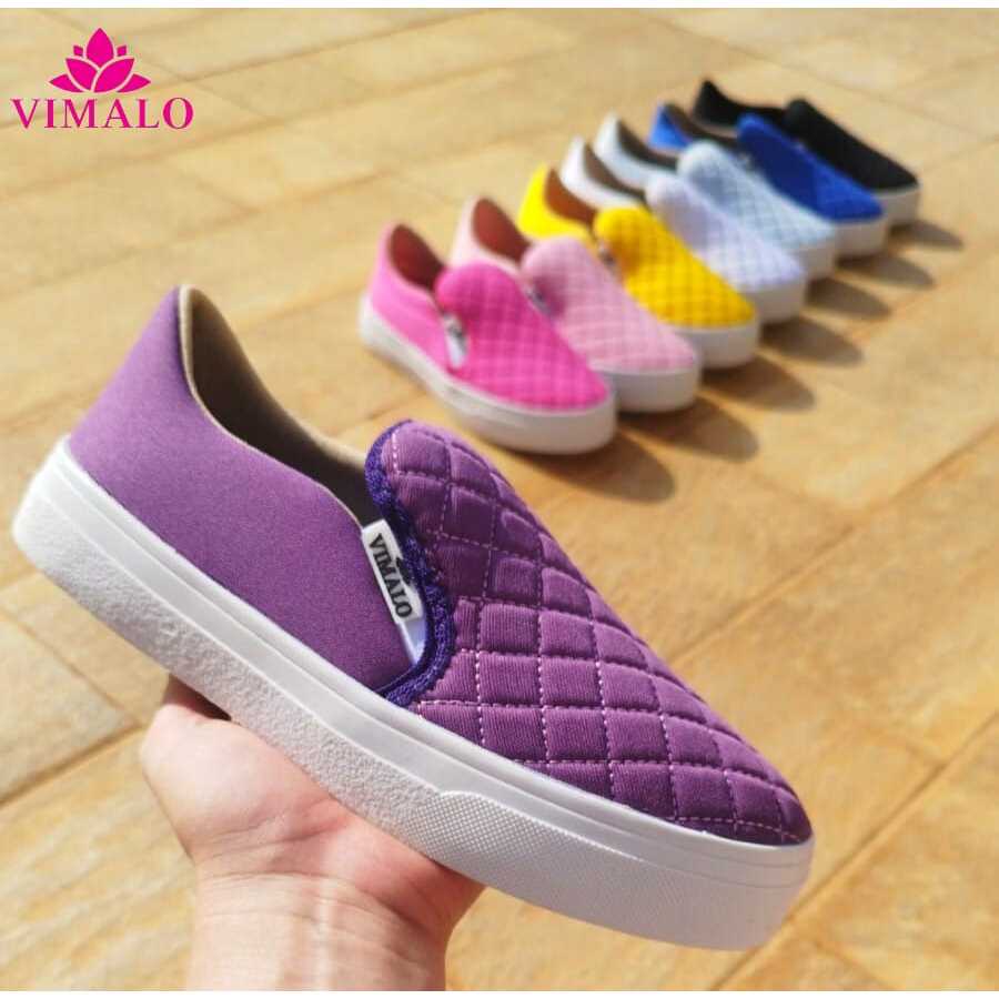 Tênis Iate Slip On Feminino - SLP02 (ESCOLHA A COR) | Shopee Brasil