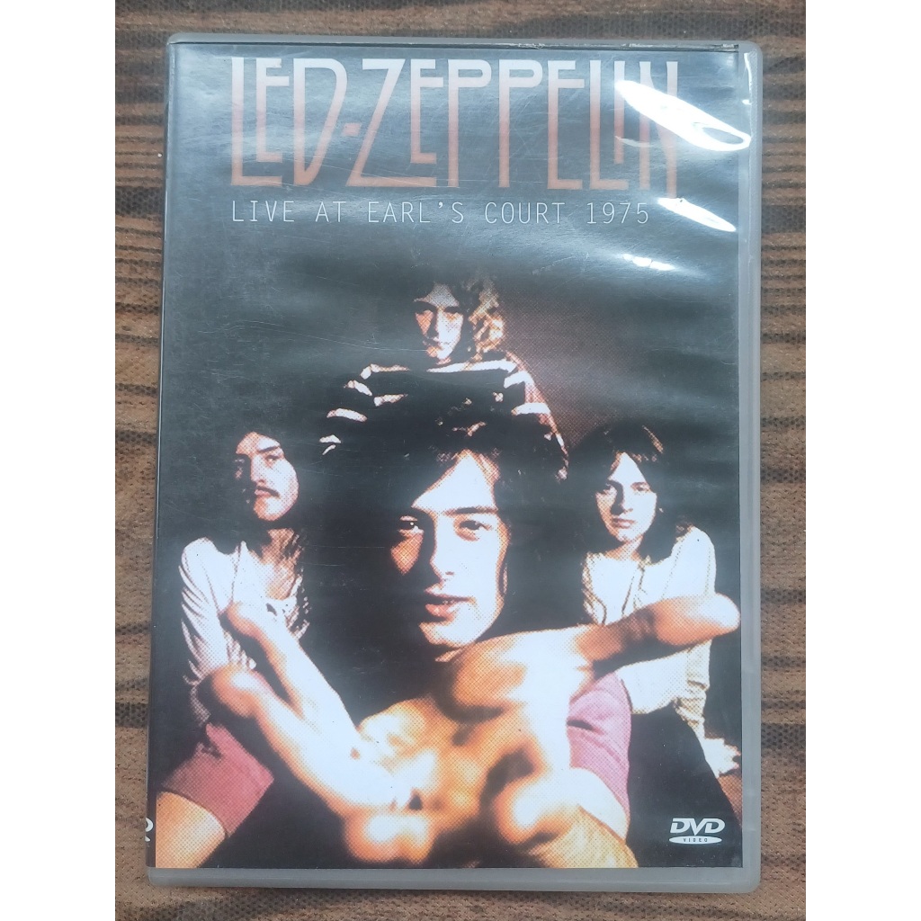 DVD: Led Zeppelin - Live At Earl's Court 1975 (Original) | Shopee Brasil
