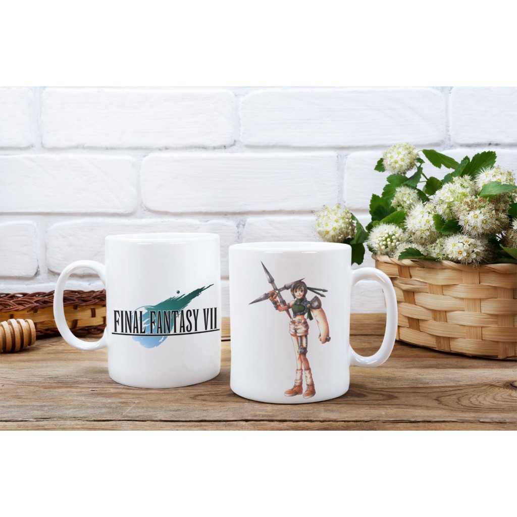 Caneca De Porcelana Final Fantasy Vii Outros Modelos Aerith 4623