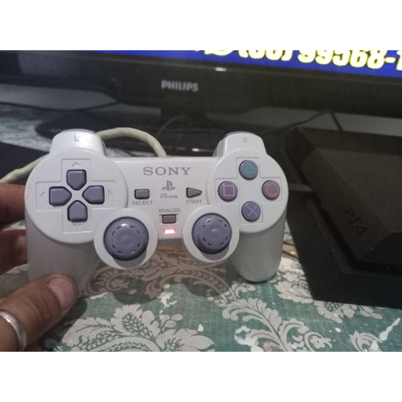 Controle Ps1 Original serie A Funcionando 100% | Shopee Brasil