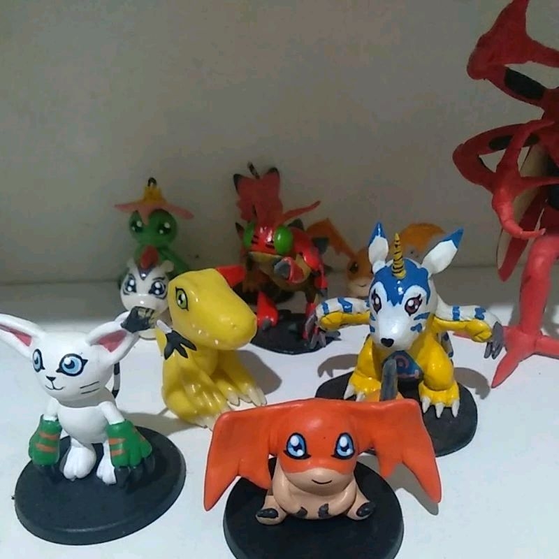 Kit com 7 digimons | Shopee Brasil