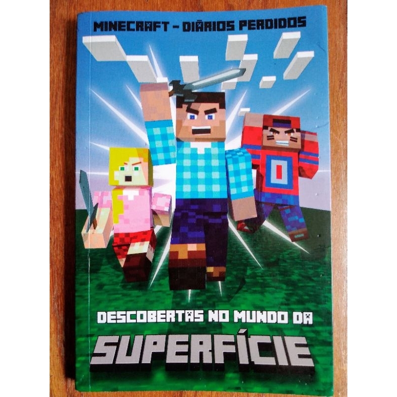 Livro MINECRAFT - DESCOBERTAS NO MUNDO DA SUPERFÍCIE | Shopee Brasil