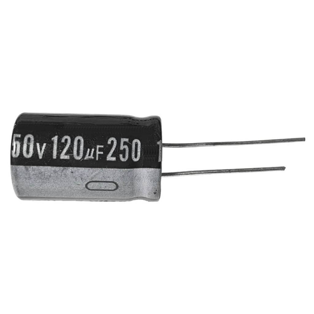 CAPACITOR ELETROLITICO 120X250V - 120 X 250V - 120UF X 250VOLTS ...