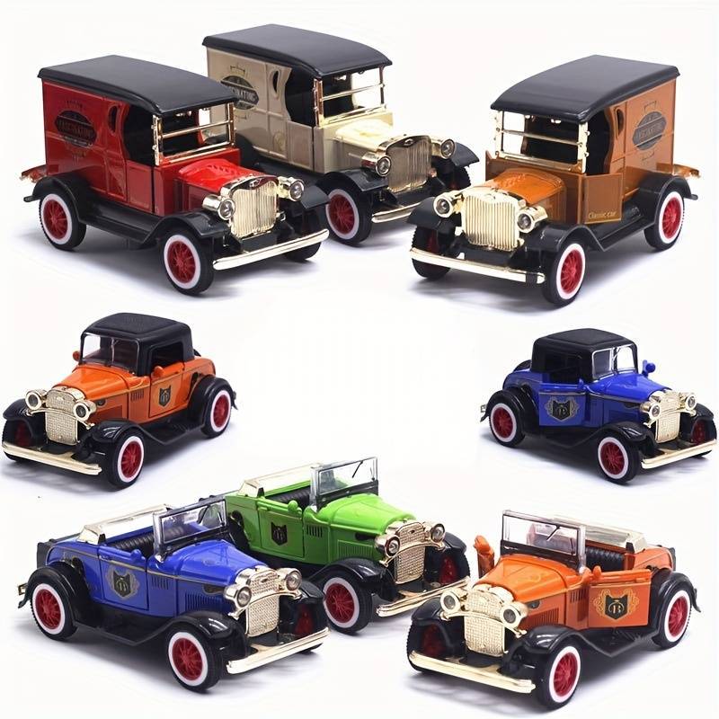 Carrinho Miniatura Antigo Calhambeque Ford Clássico Metal Portas Abrem ...