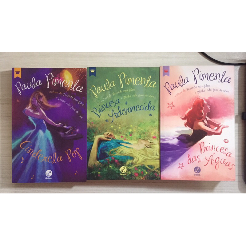 Série das princesas: Cinderela Pop, Princesa Adormecida e Princesa das ...