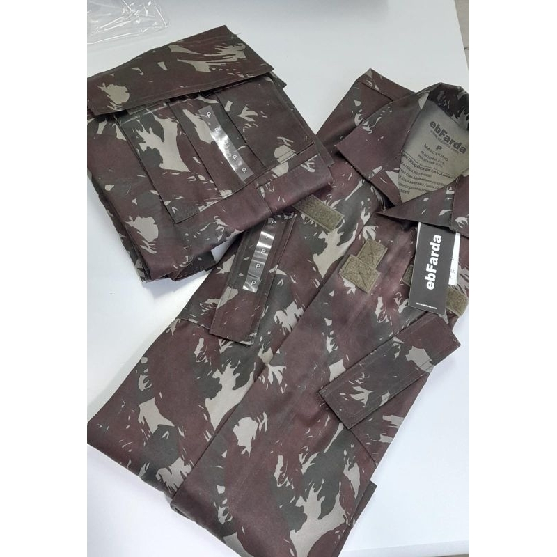 Kit com10 fardas modelo novo Padrão EB | Shopee Brasil