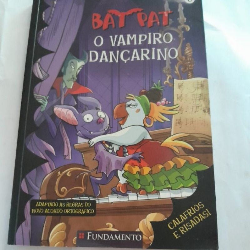 Livro: Bat Pat O Vampiro Dançarino.6 Calafrios E Risadas! | Shopee Brasil