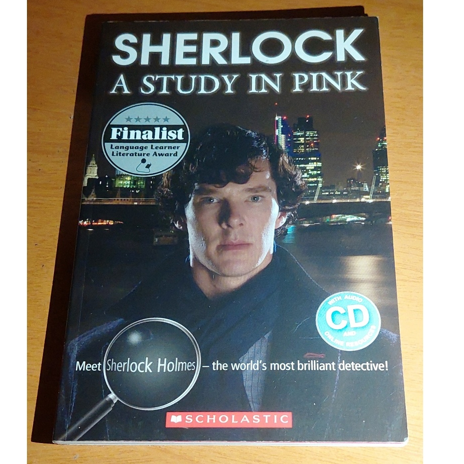 Sherlock a study in pink scholastic | Shopee Brasil