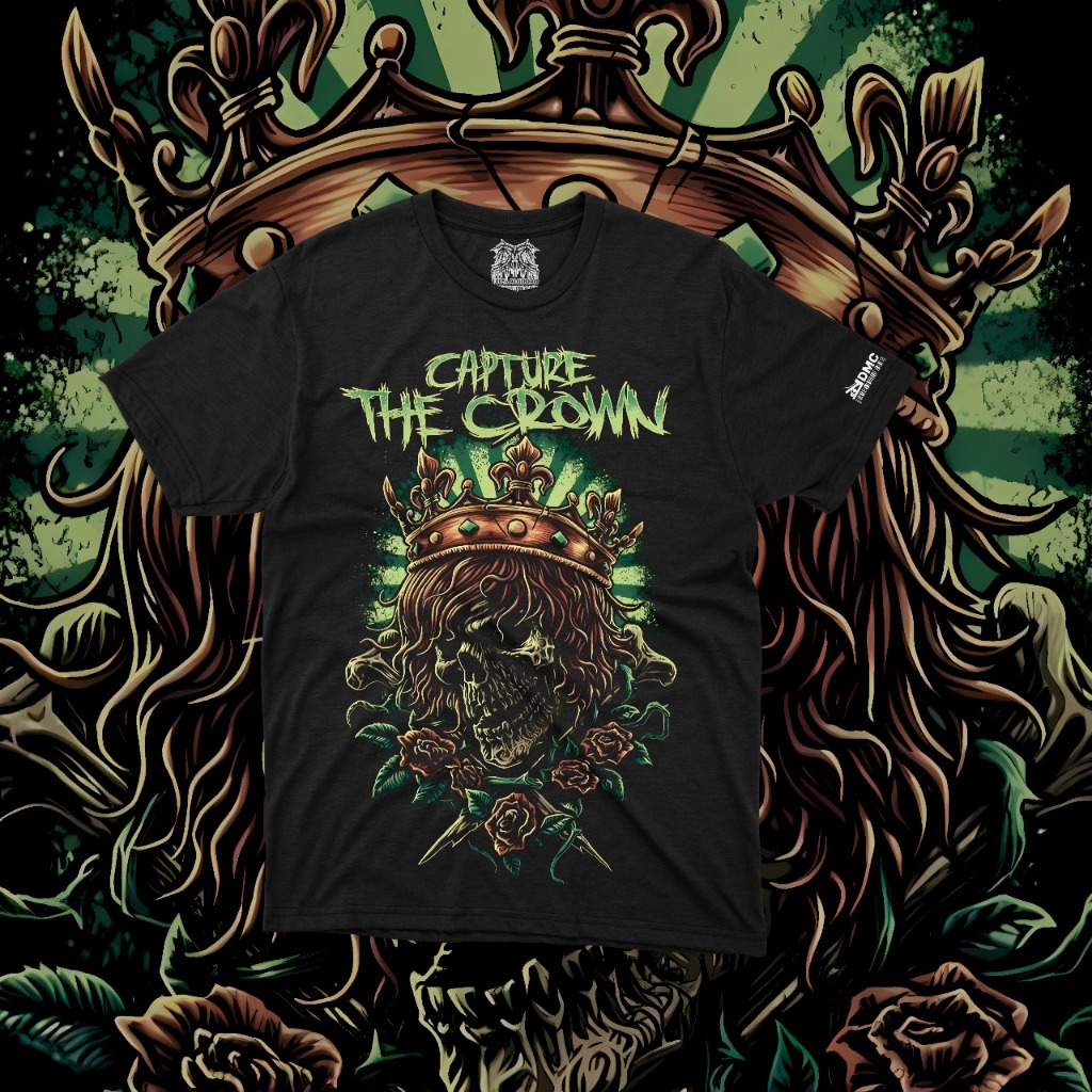 Camiseta Capture the Crown - Grim Reaper | Shopee Brasil