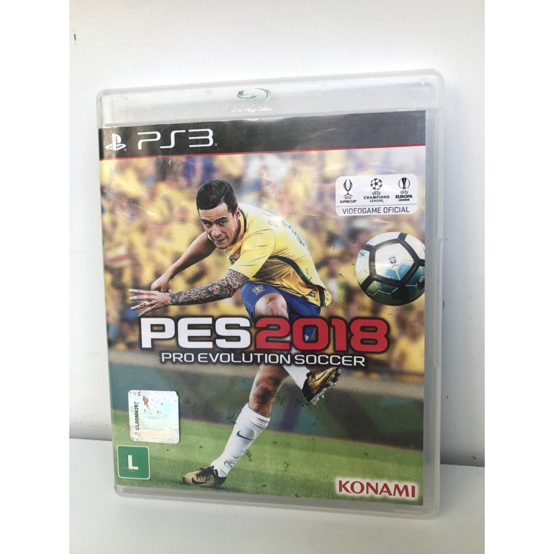 PES 2018 PS3 ORIGINAL MIDIA FÍSICA. | Shopee Brasil