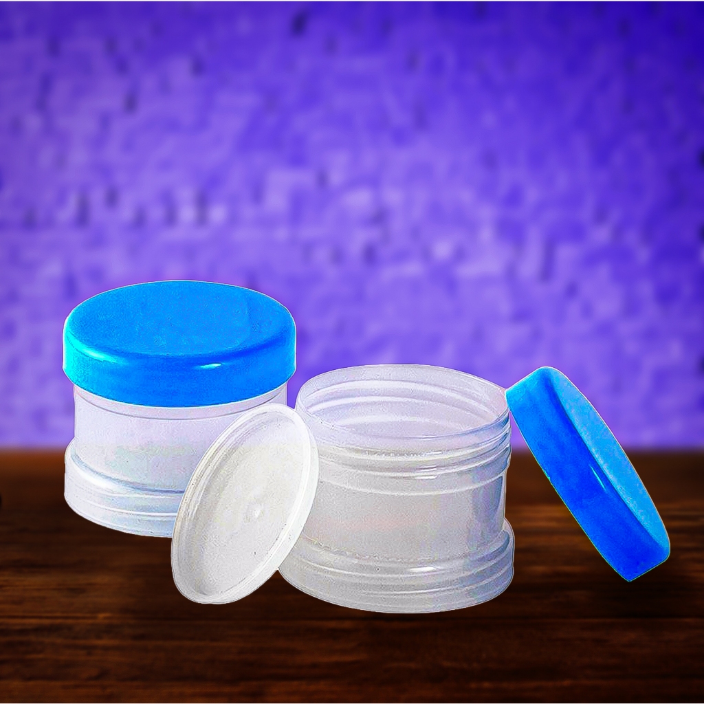 Kit Pote 20ml Tampa Rosca Caixa Com 20 Unidades com Vedação Para Lip ...