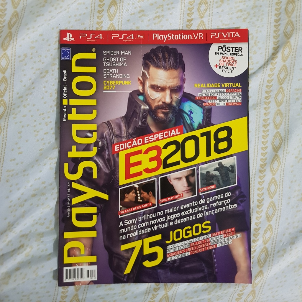 revista playstation numero 247 | Shopee Brasil