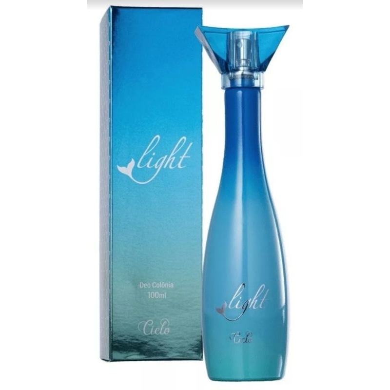 Deo Colonia light 100ml Ciclo Feminino | Shopee Brasil