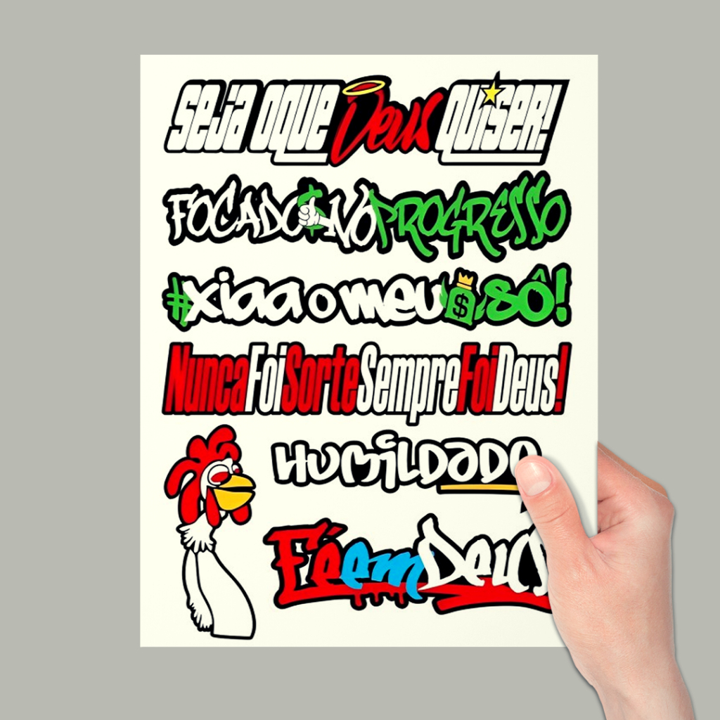 Cartela Adesivos 244 Grau Para Bike Carro Moto - CCT04 | Shopee Brasil