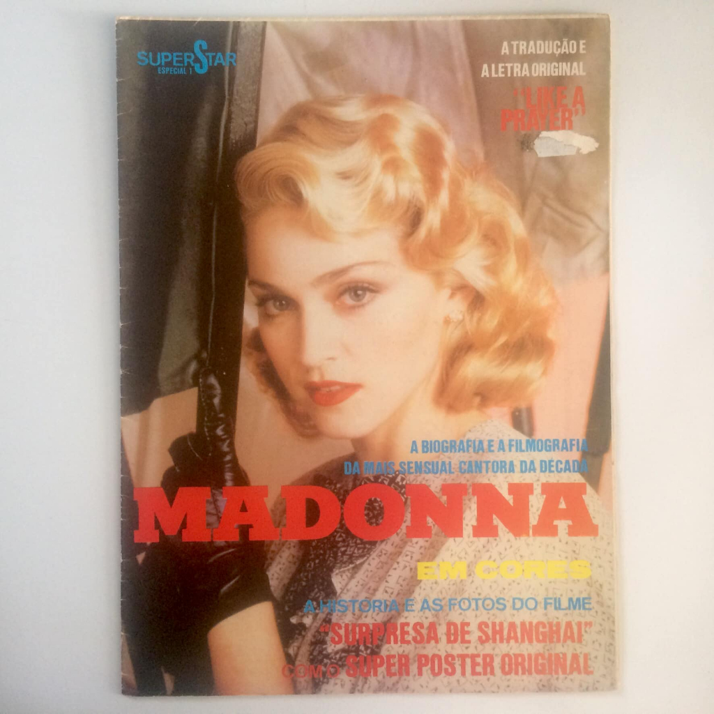 MADONNA REVISTA-POSTER | Shopee Brasil