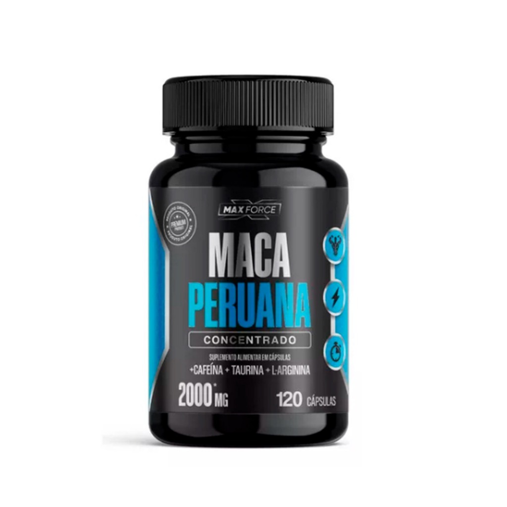 Maca Peruana 200mg Capsula 120 caps | Shopee Brasil