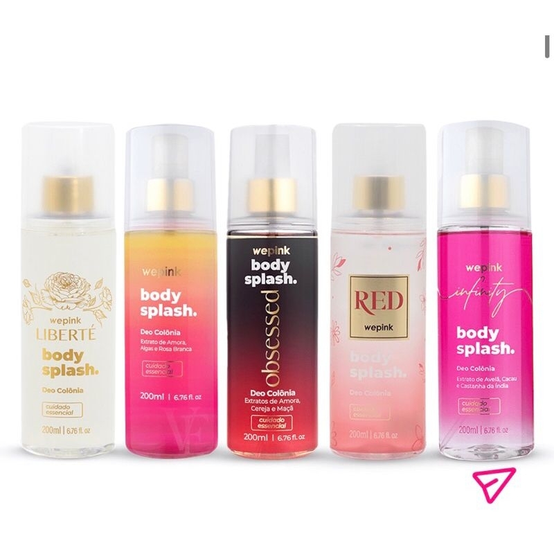 Body Splash Wepink Virginia - Melhora o Preço