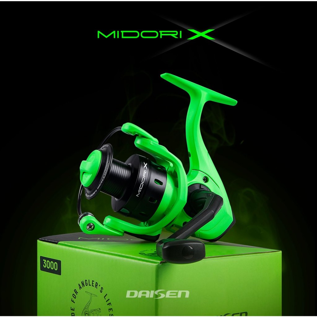 Molinete Midori X Drag 6kg 6 Rolamentos 5.1:1 Carretel aluminio - Daisen | Shopee Brasil