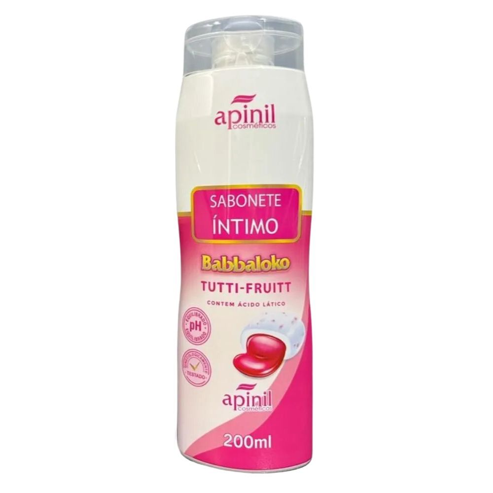 Sabonete Intimo TUTTI FRUIT 200ml – APINIL | Shopee Brasil