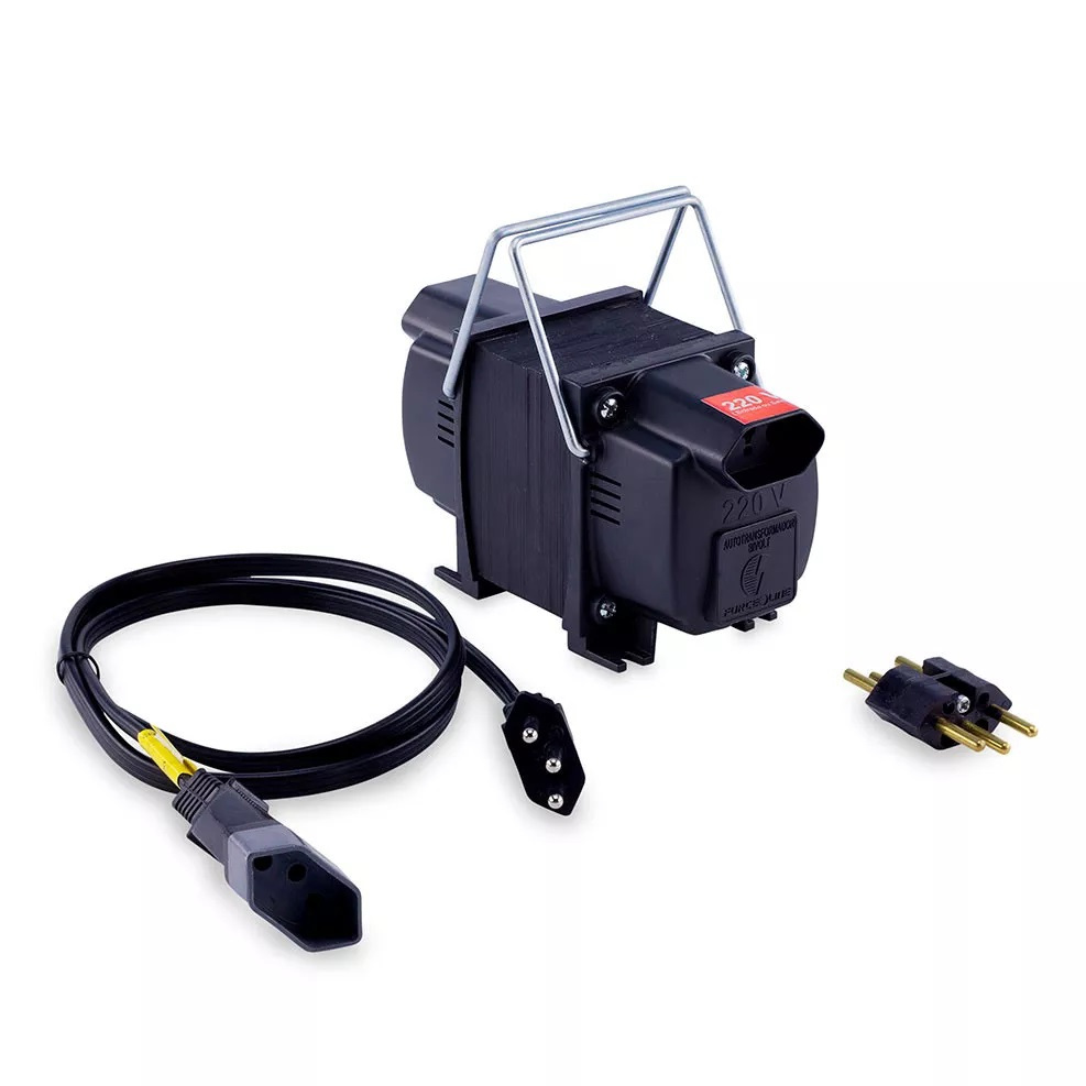 Auto Trafo Autotranformador Conversor Power Plus 10a 750va Bivolt 110/ ...