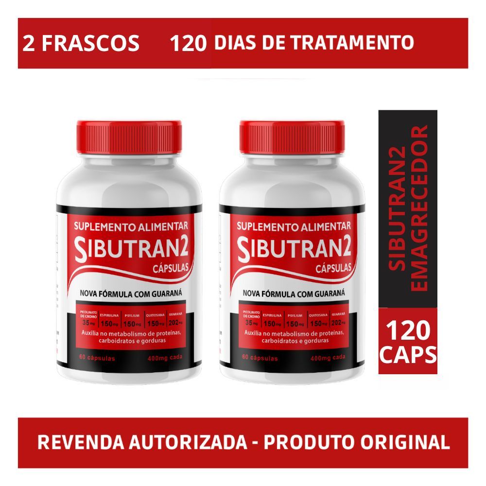 2 Kit Suplemento Acelerador Calórico Subutran2 Original com Nota Fiscal ...