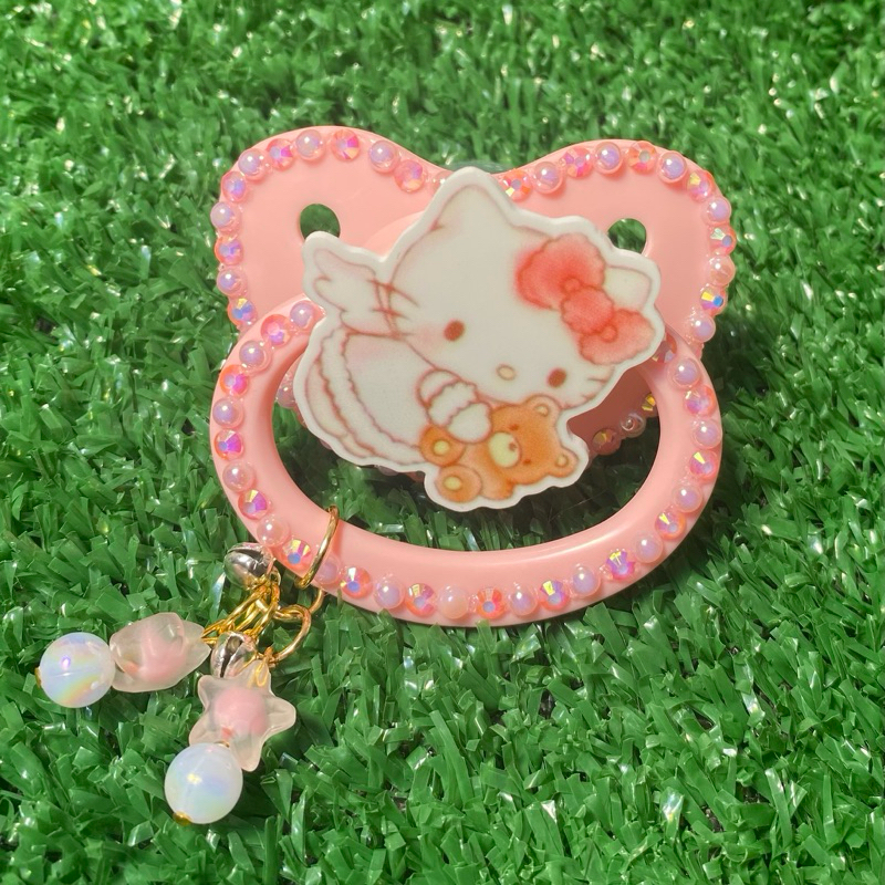 Pacifier Tamanho Adulto Hello kitty agere | Shopee Brasil