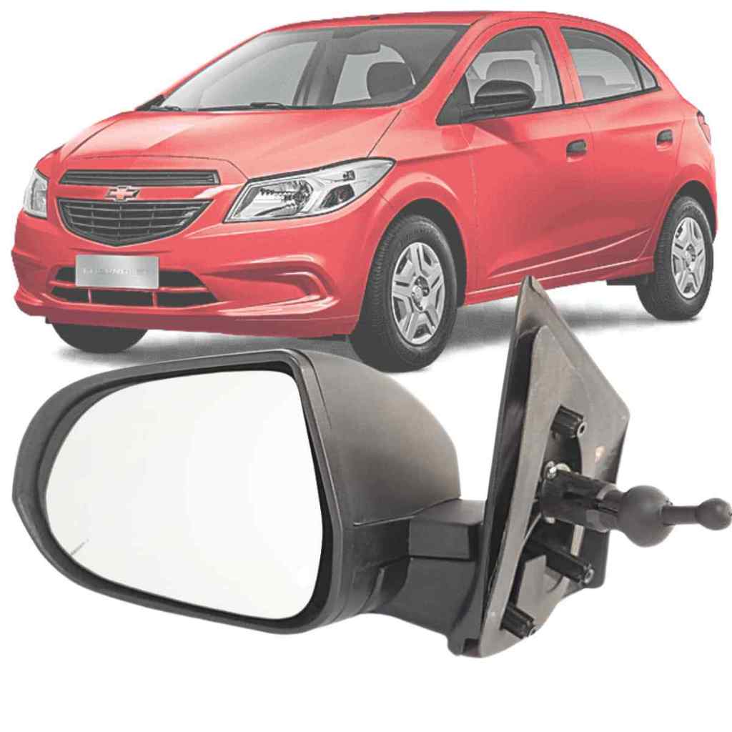 Retrovisor Esquerdo Onix Prisma Manual 2012 2013 2014 2015 2016 2017 | Shopee Brasil