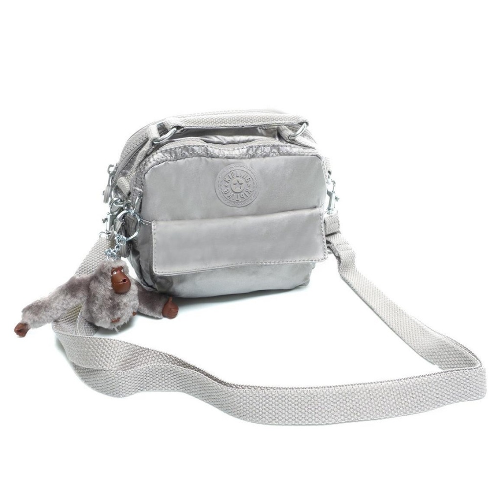 Kipling Puck Bolsa Transversal ou Mini Mochila Metalica | Shopee Brasil