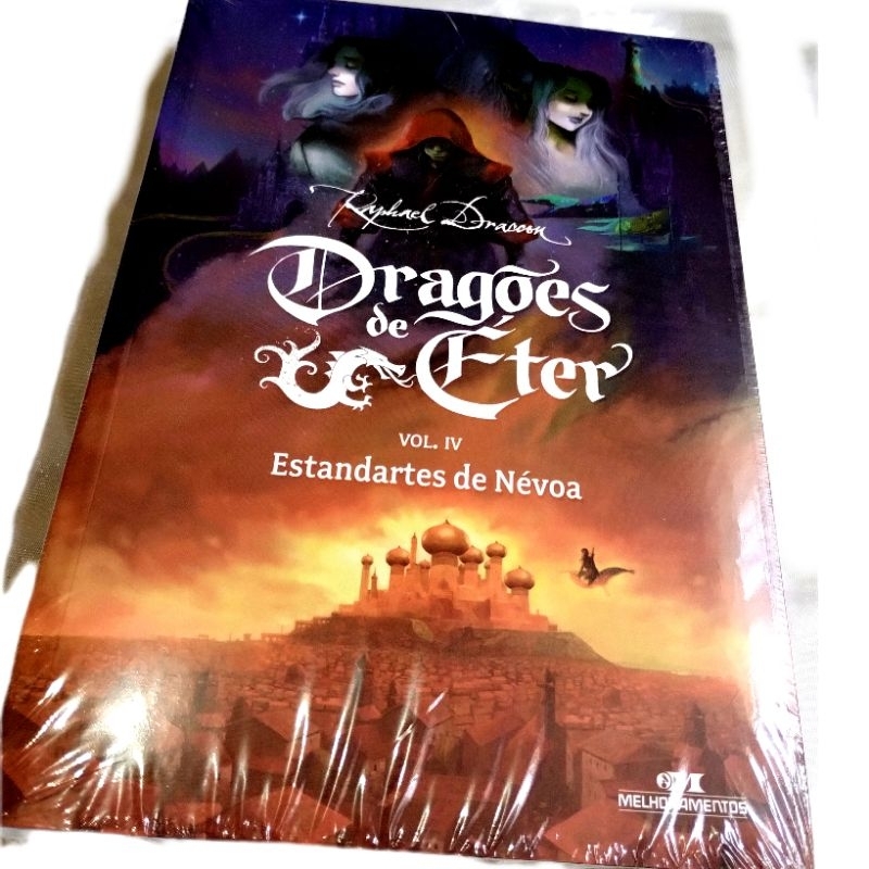 Dragões de Eter Estandartes de Névoa - Raphael Draccon - Livro volume 4 ...