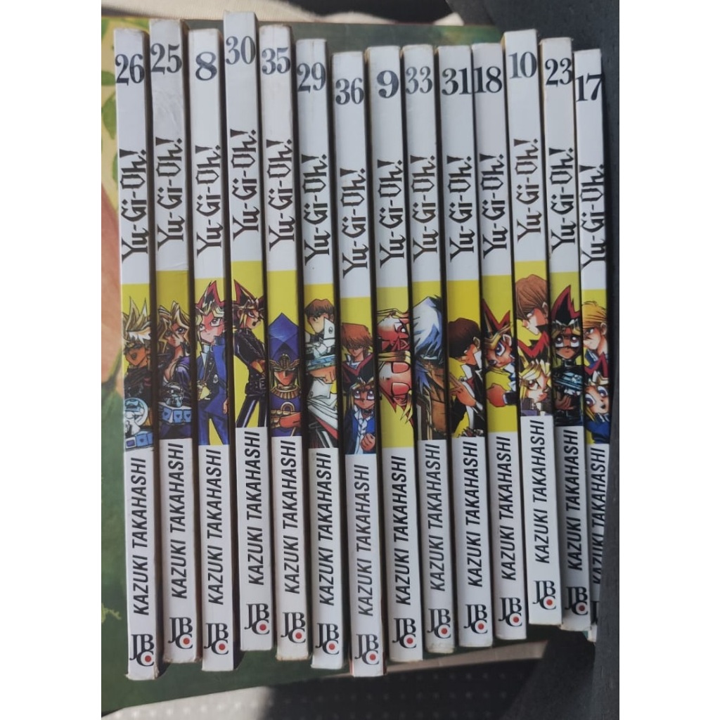 Manga Yu-gi-oh volume 8, 9, 10, 17, 18, 23, 25, 26, 29, 30, 31, 33, 35, 36 ( yugioh yu gi oh ...