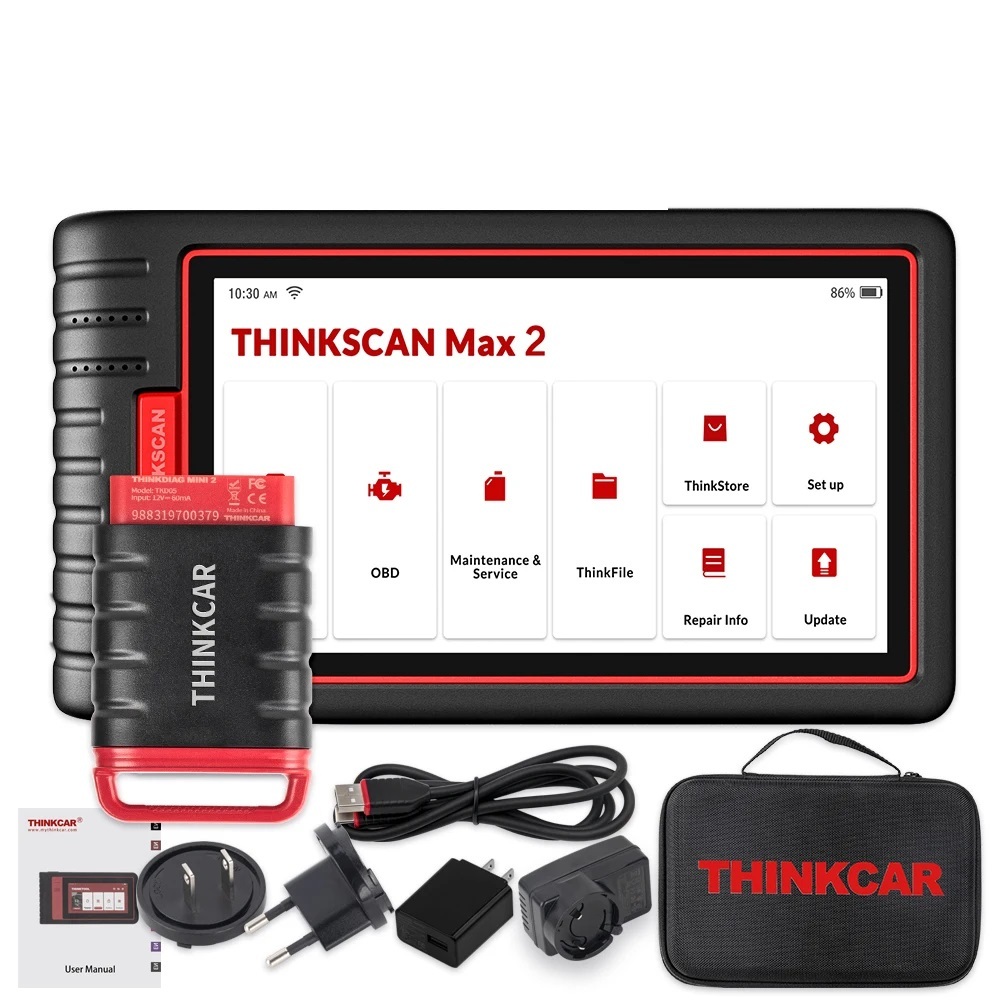 Scanner Automotivo Thinkcar Thinkscan Max 2 Obd2 PortuguêsD | Shopee Brasil