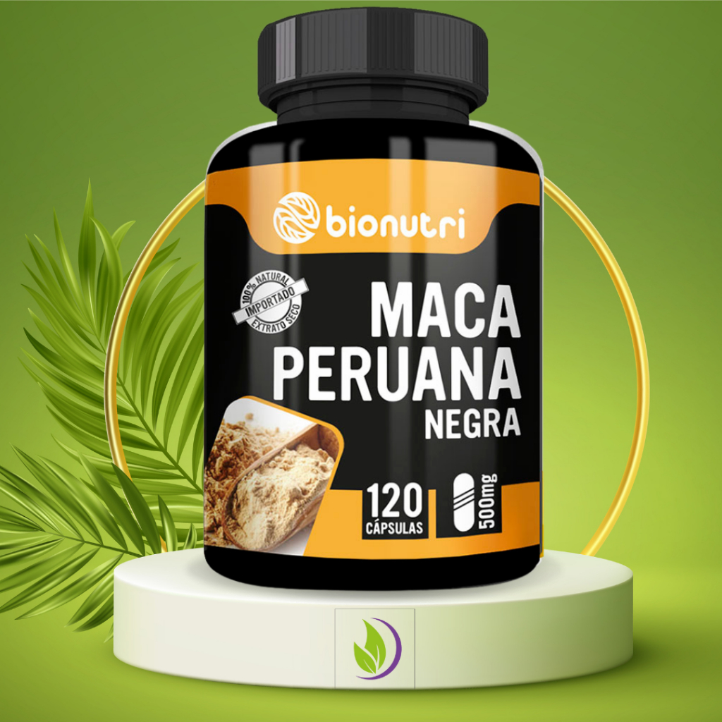 Maca Peruana Negra 120 Cápsulas 500mg Original Bionutri | Shopee Brasil