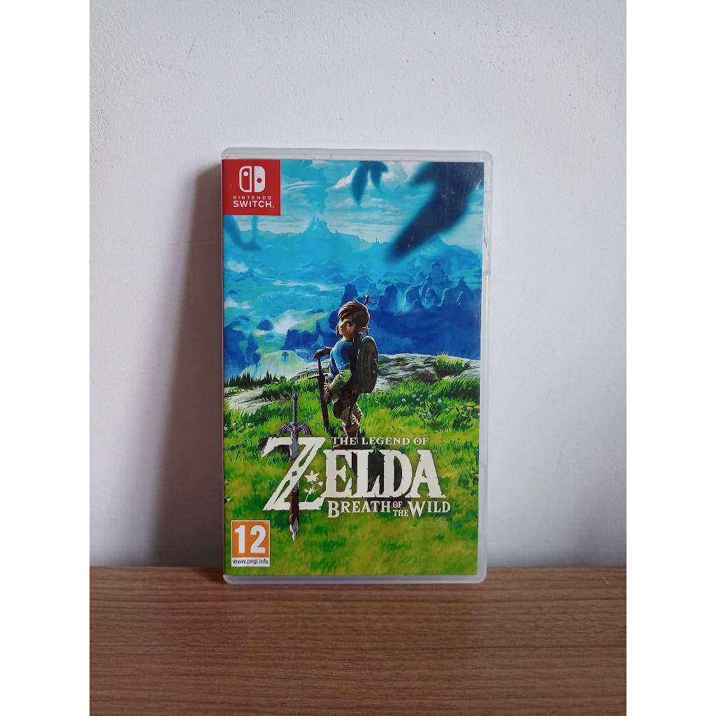 The Legend of Zelda Breath of The Wild Switch Usado Cartucho Físico - Faz a Boa!