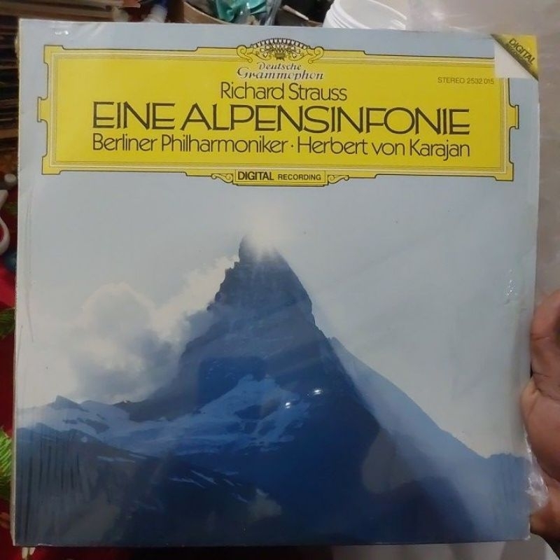 Disco de Vinil Usado - Richard Strauss - EINE ALPENSINFONIE - Berliner Philharmoniker, Herbert ...