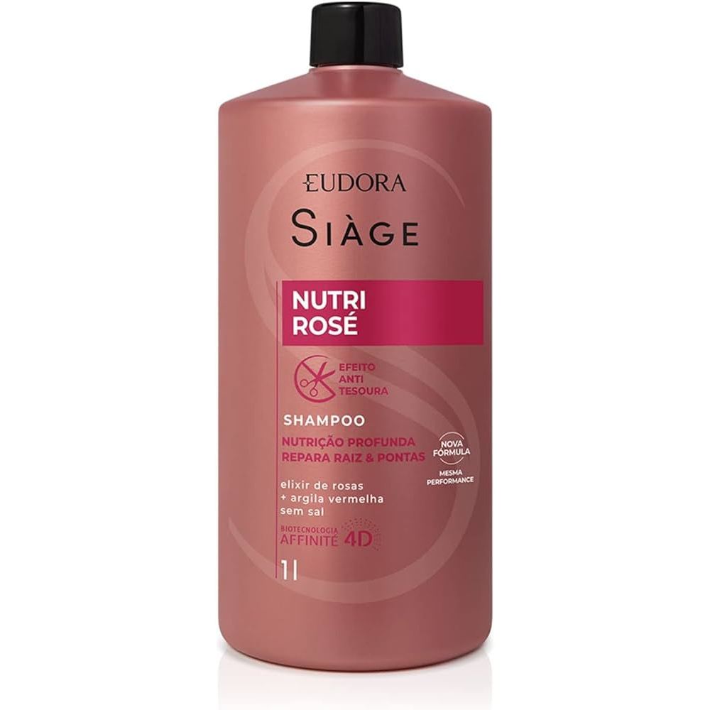 Shampoo Eudora Siàge Nutri Rose 1l | Shopee Brasil