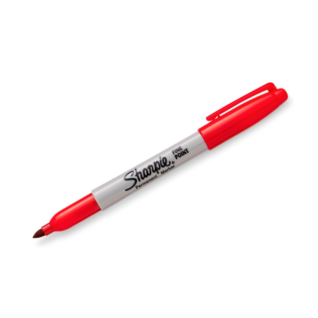 Caneta Sharpie Marcador permanente modelo TWIN 2 Pontas Fina e Ultra ...