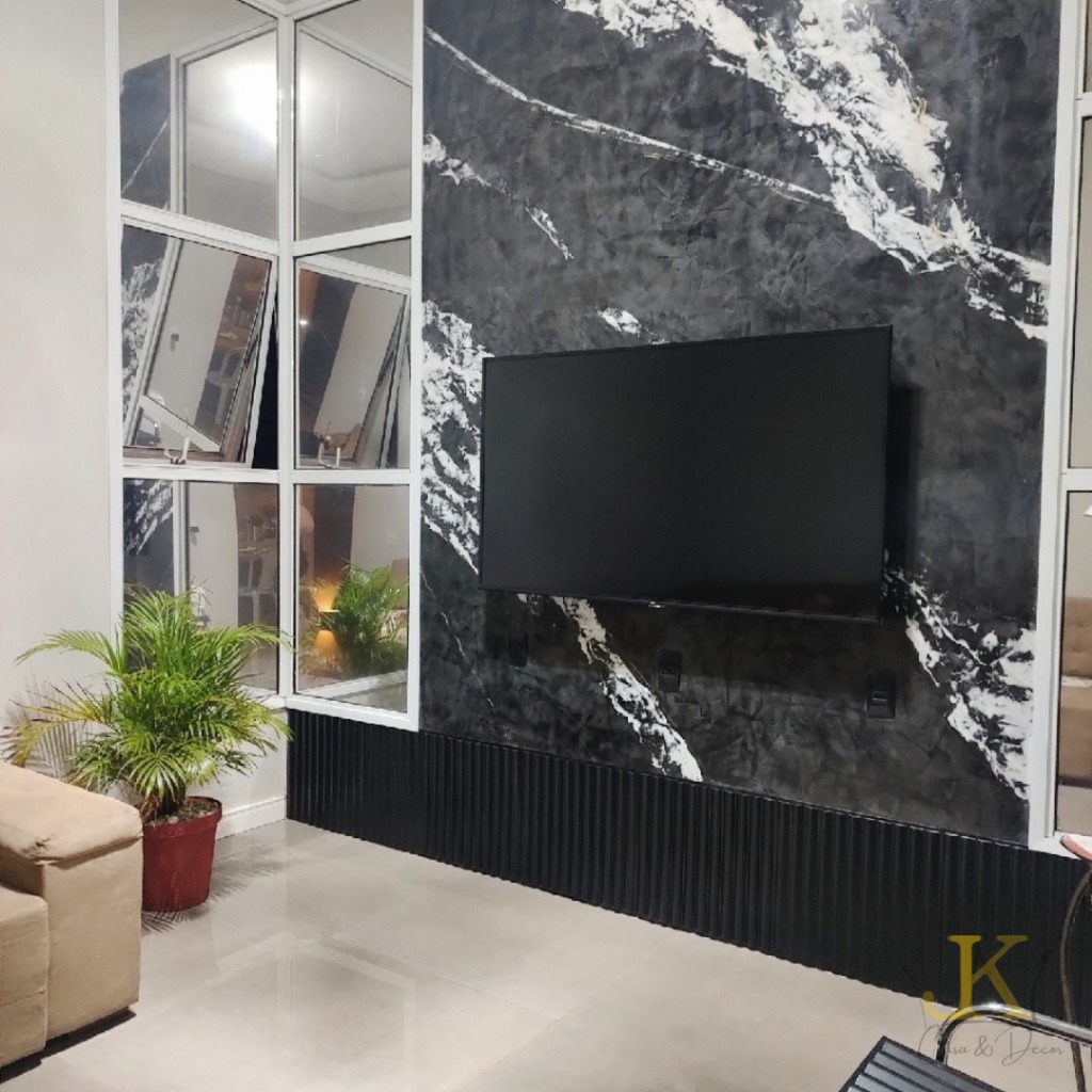 kit 12 Painel Ripado PVC 3D Revestimento para Parede decorativa ...