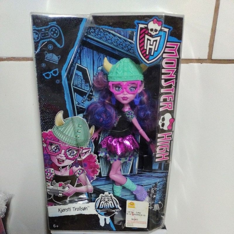 Monster High Kjersti Trollson | Shopee Brasil