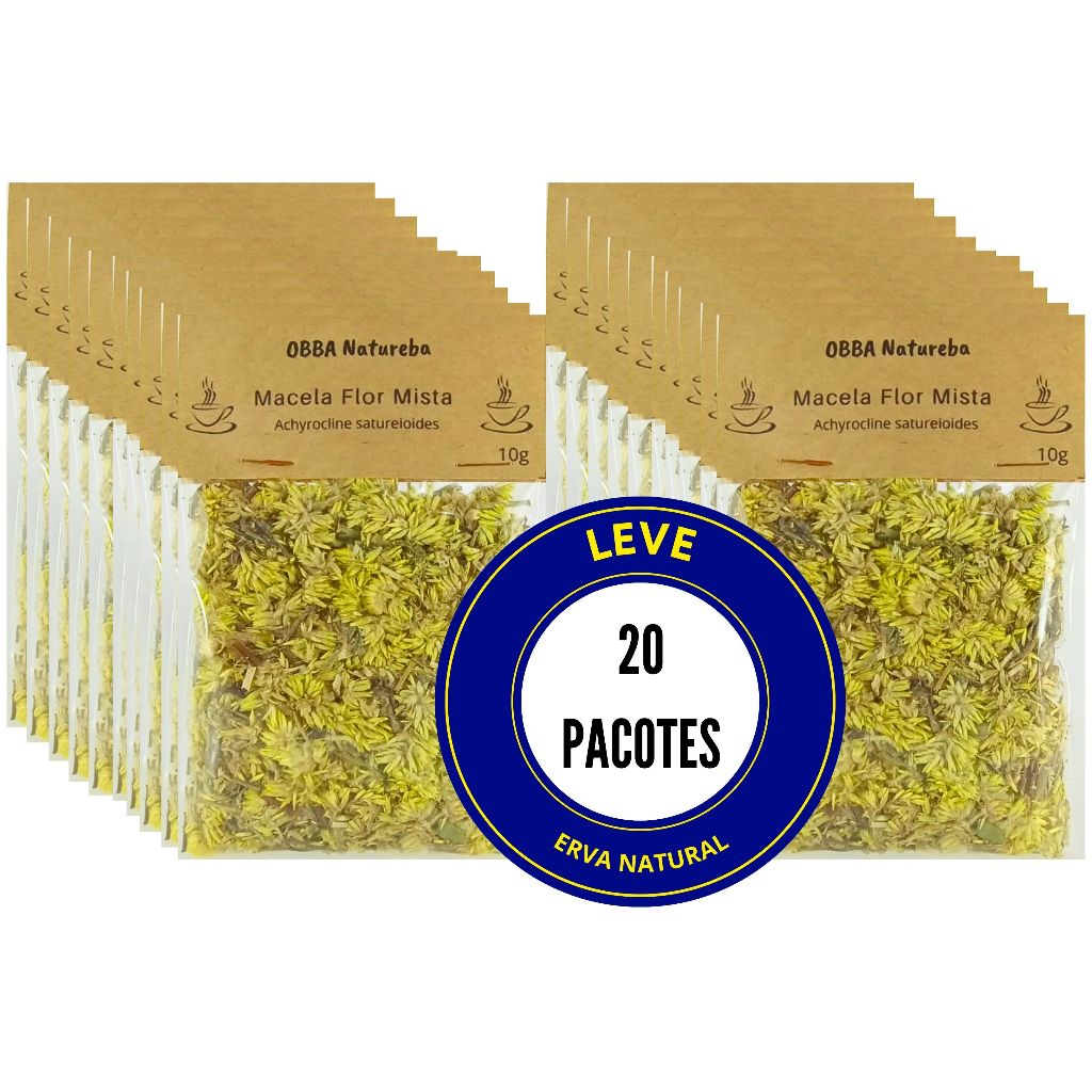 20 Pacotes Chá de Macela | Alta Qualidade | 100% Natural para Cha Envio ...