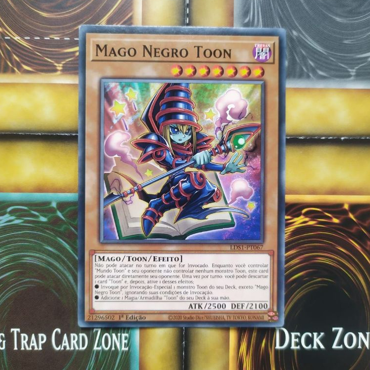 Yugioh - Mago Negro Toon 1° Edição - SS04-PTB08 - Melhora o Preço