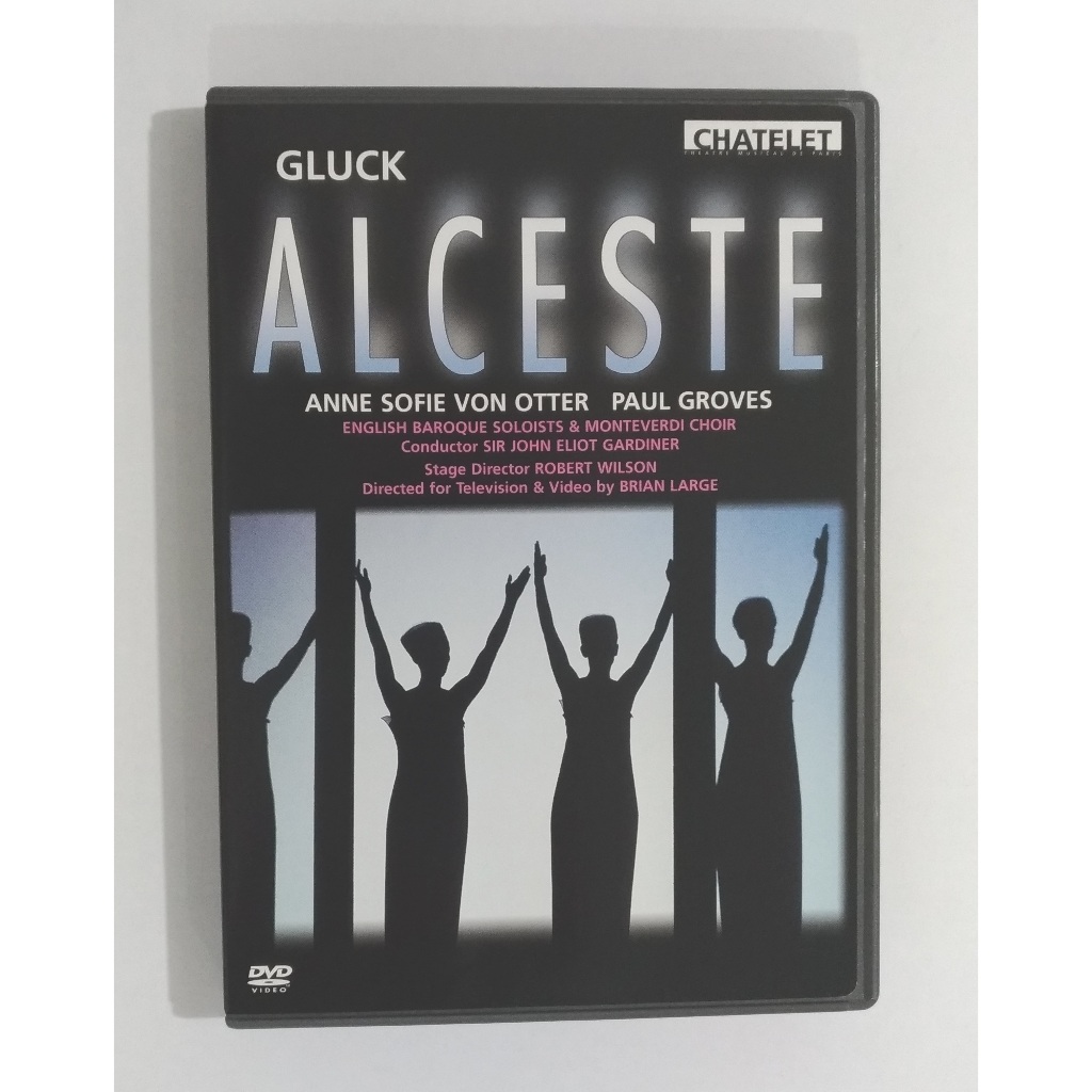 Dvd Alceste Gluck Opera | Shopee Brasil