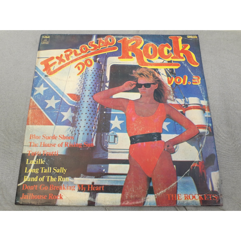 Lp Disco Vinil The Rockets - Explosão Do Rock Vol 3 | Shopee Brasil