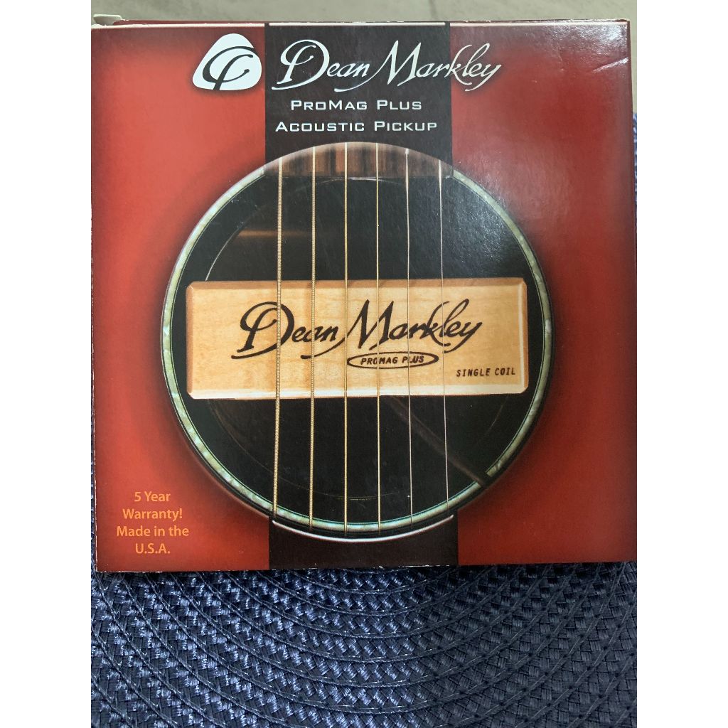 Captador para Violão Dean Markley Promag Plus | Shopee Brasil