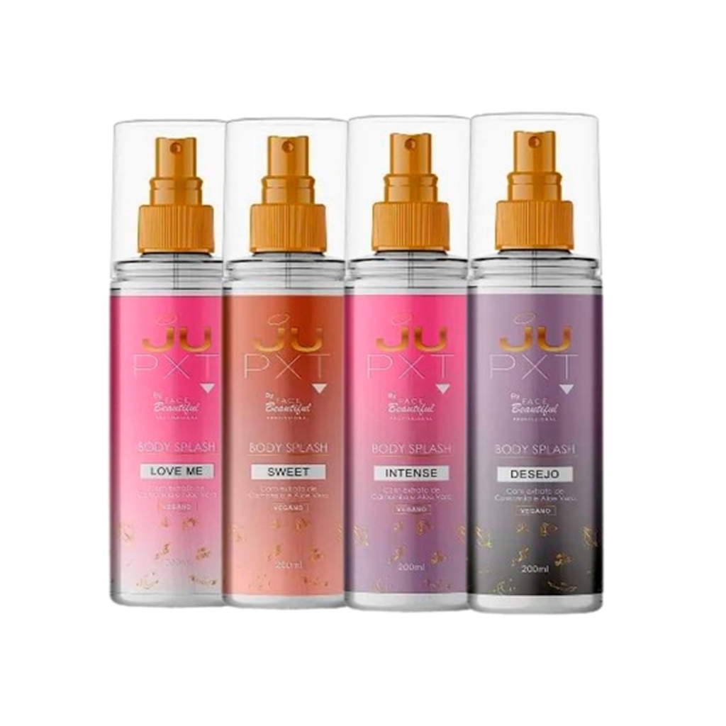 Body Splash JUPXT Com Extrato de Camomila e Aloe e Vera 200ml Face ...