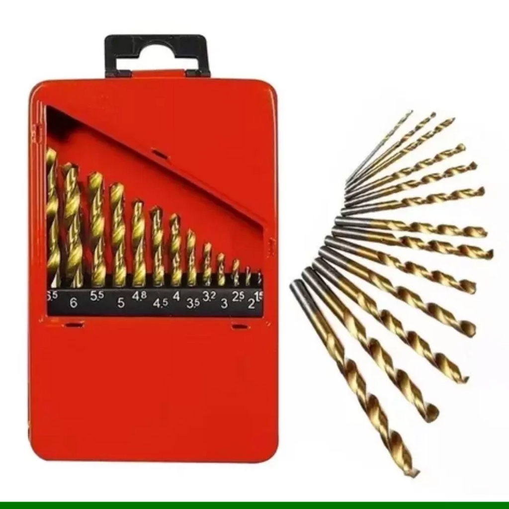 Kit Jogo De Brocas Em A o R pido 1 5 A 6 5 Com 13 Pe as Faz A Boa 