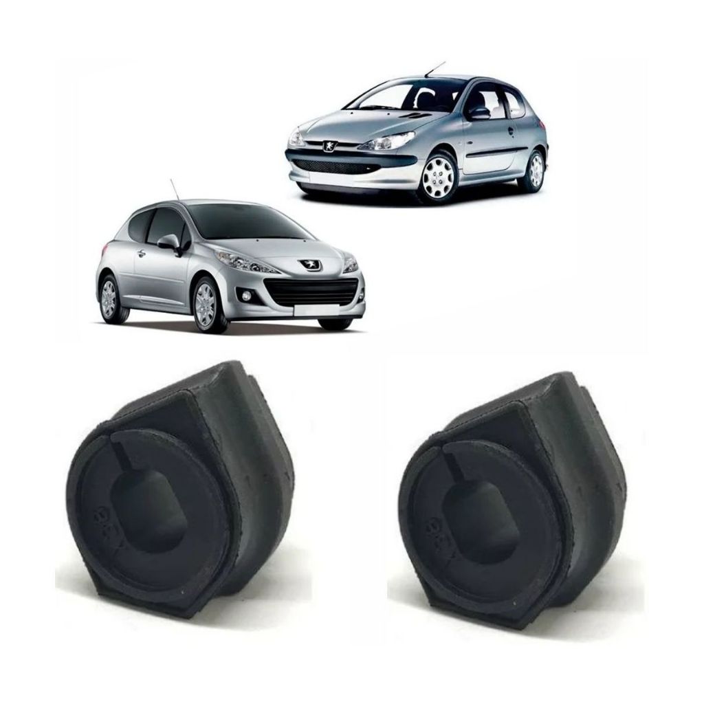 Kit Bucha Da Barra Estabilizadora Peugeot 206 e 207 1998 1999 2000 2001 2002 2003 2004 2005 2006 ...