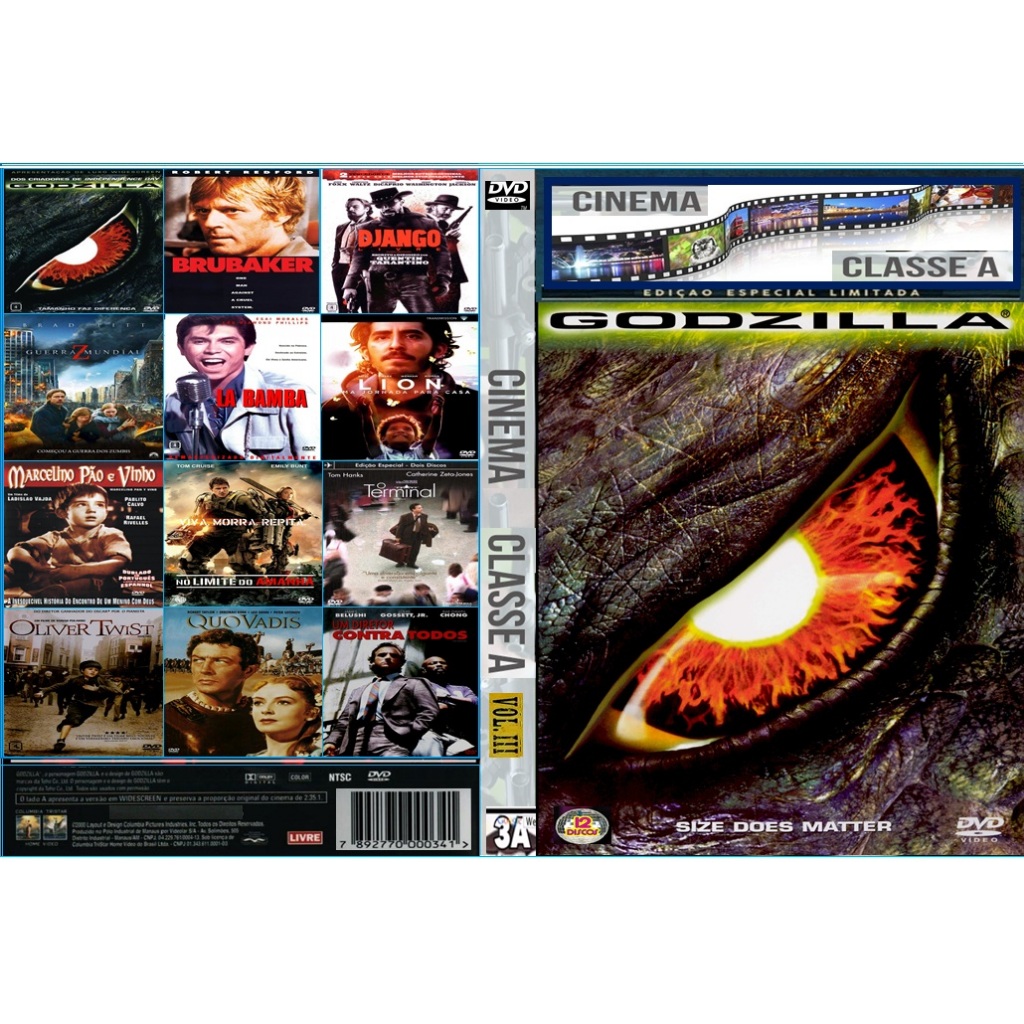 Dvd Box Coleção Clássicos Cinema Classe "A" Vol. 3 - raridade - (12 ...
